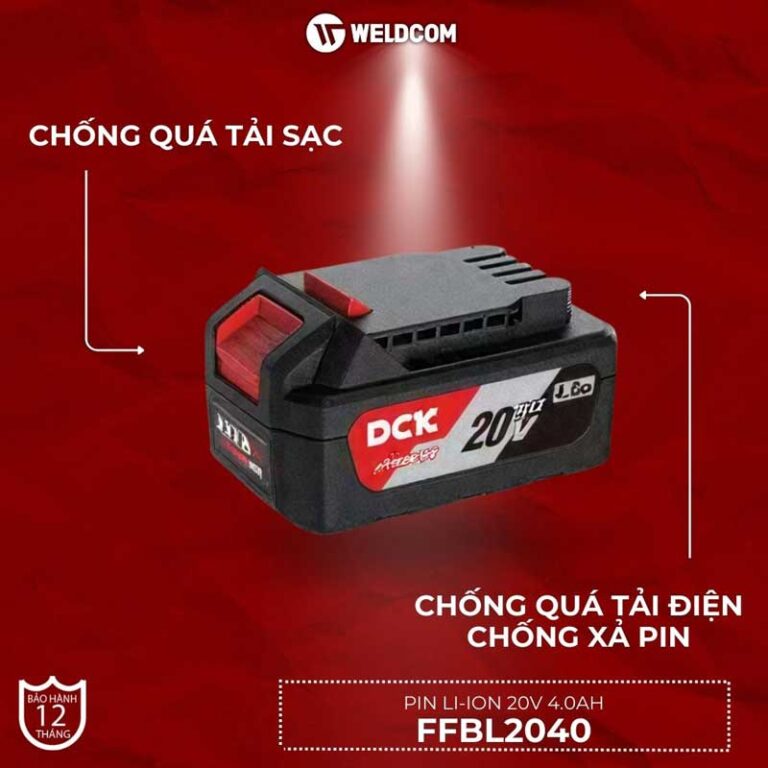 Pin Li-ion 20V 4.0Ah FFBL2040 - DCK